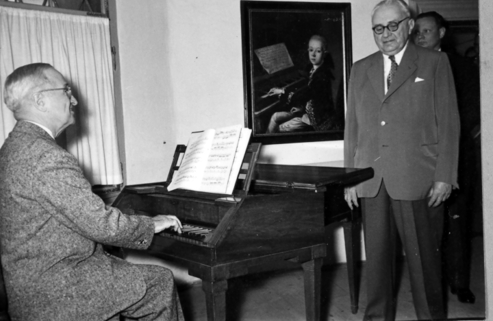Former President Truman Plays the Mozart Piano | Harry S. Truman