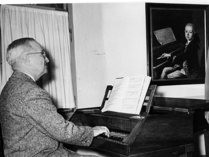 Former President Truman Plays Piano | Harry S. Truman