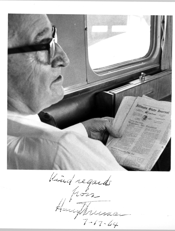 Authentic Autographed Photo of Former President Truman | Harry S. Truman
