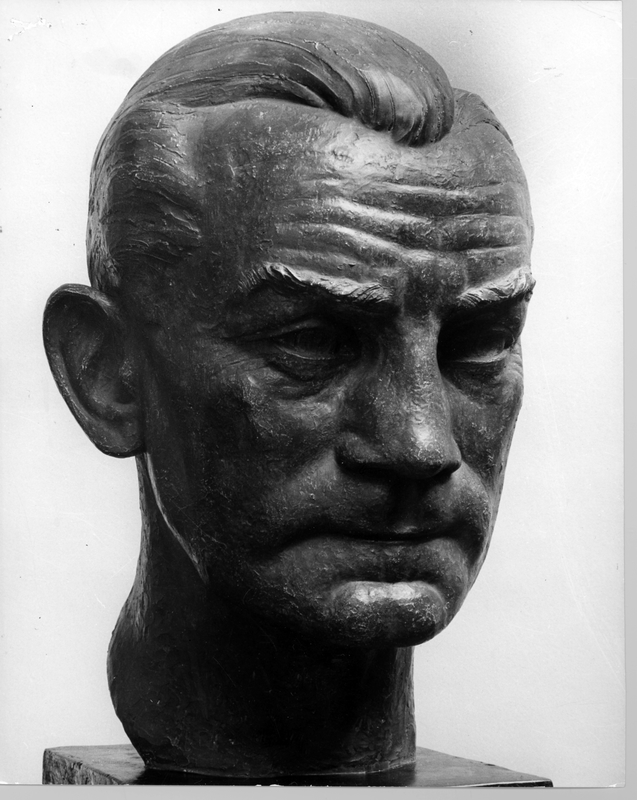 A Photo of a Bust of Secretary of Defense James Forrestal | Harry S. Truman