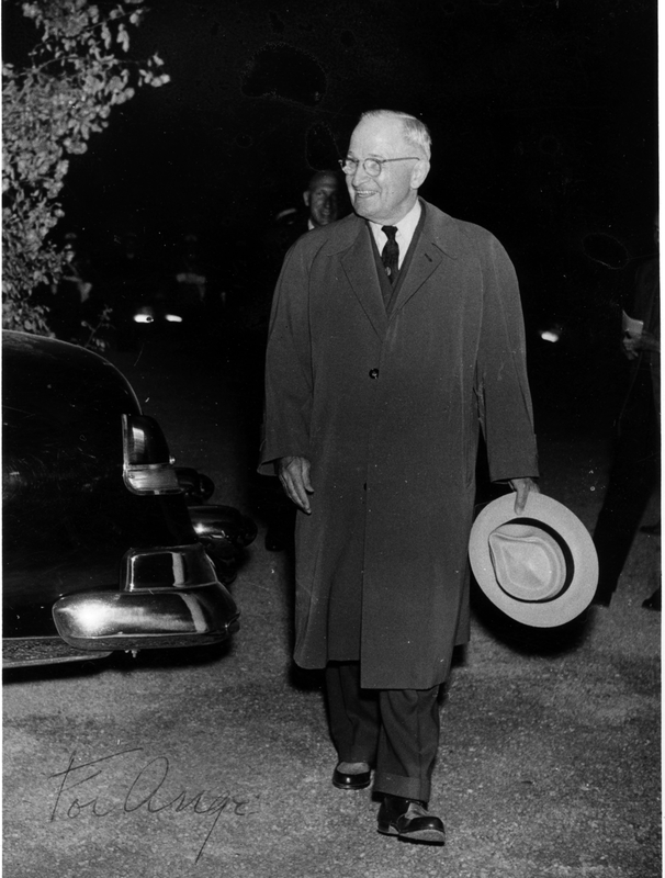 Former President Truman at Nice, France | Harry S. Truman