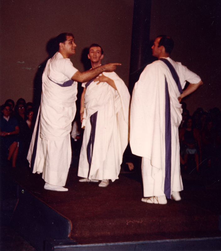 Three actors in the play "Julius Caesar" | Harry S. Truman