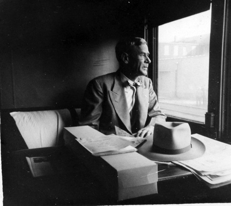 Young Charles Ross at a Desk | Harry S. Truman