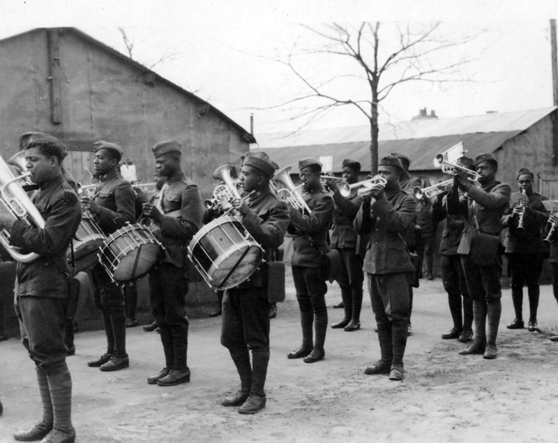 First Army Service Corp Band at St. Nazaire, France | Harry S. Truman