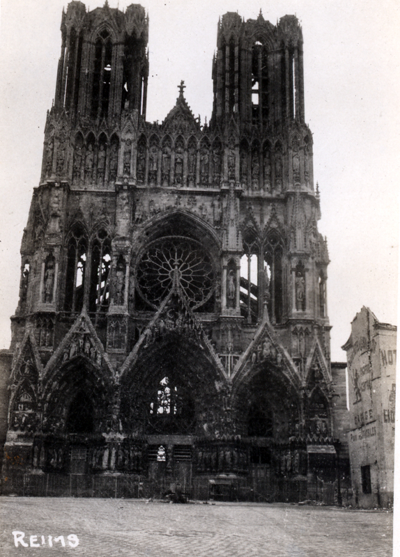 Snapshot of Reims, France during World War I | Harry S. Truman