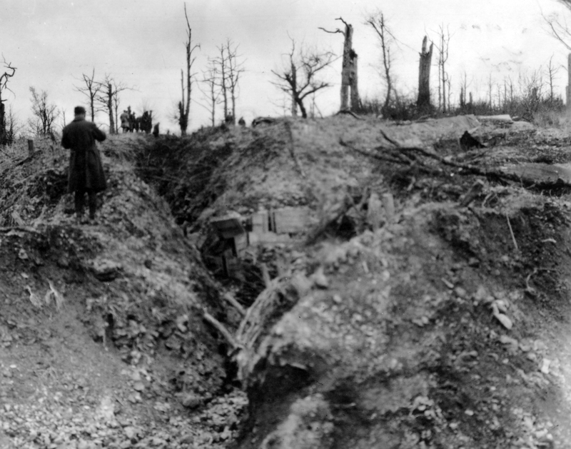 Snapshot of Trenches in France during World War I | Harry S. Truman
