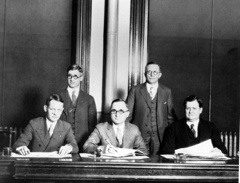 Presiding Judge Harry Truman and Other Judges | Harry S. Truman