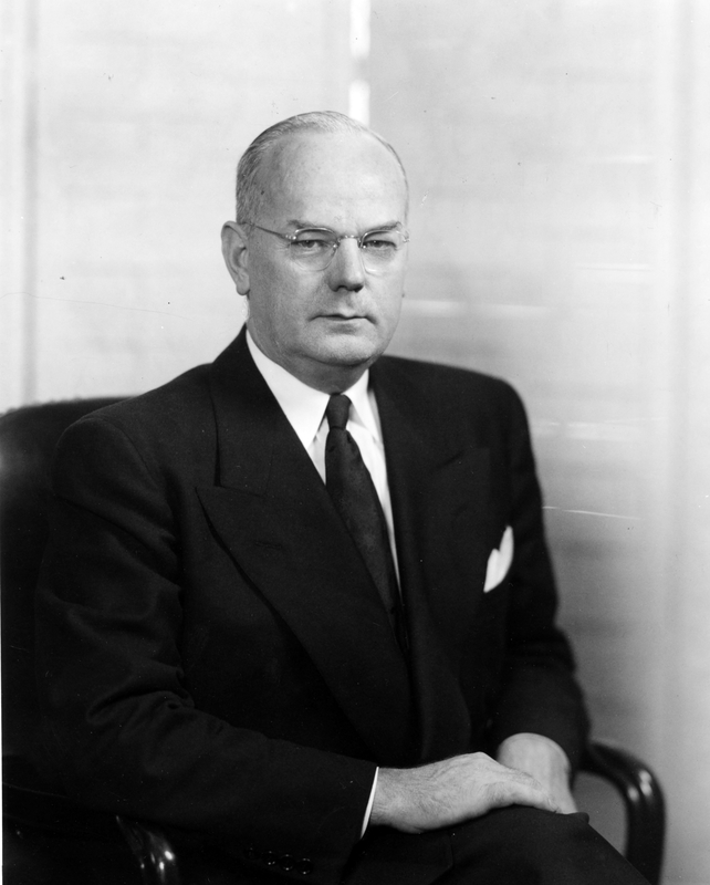 Portrait of John Snyder Seated in a Chair | Harry S. Truman