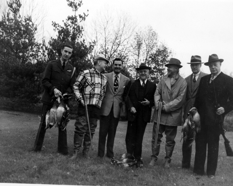 Snapshot of John Snyder duck hunting | Harry S. Truman