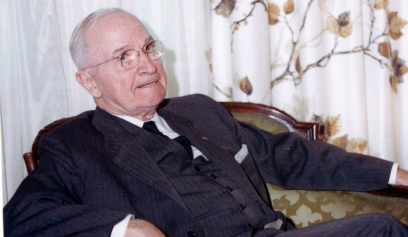 Former President Truman in an Informal Setting | Harry S. Truman