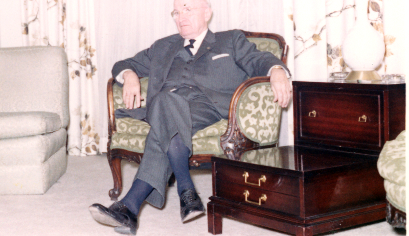 Former President Truman In An Informal Pose | Harry S. Truman