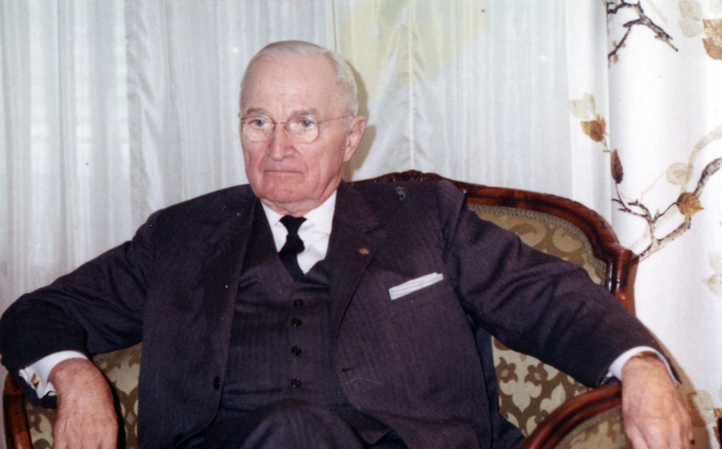 Informal Pose of Former President Harry S. Truman | Harry S. Truman