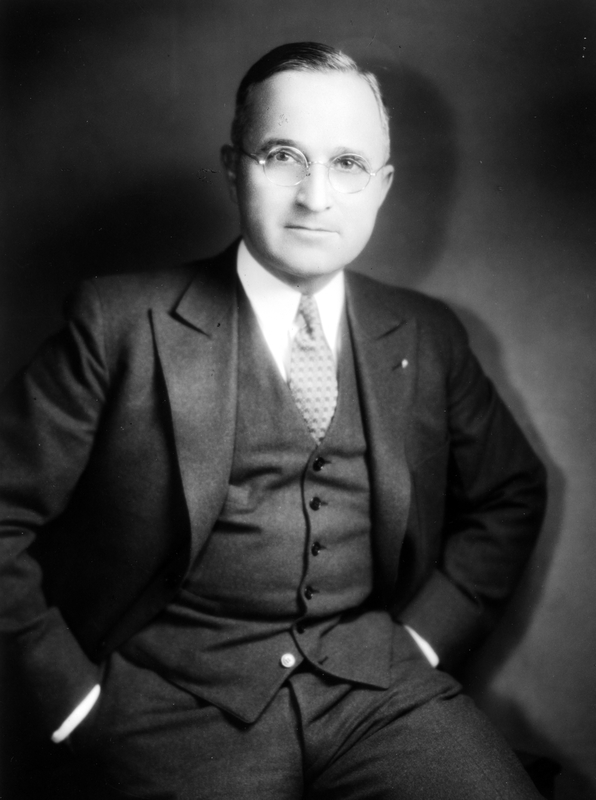 Handsome Portrait of Senator Harry S. Truman | Harry S. Truman
