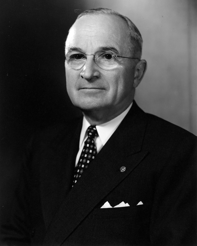 Head and Shoulder Portrait of President Harry S. Truman | Harry S. Truman
