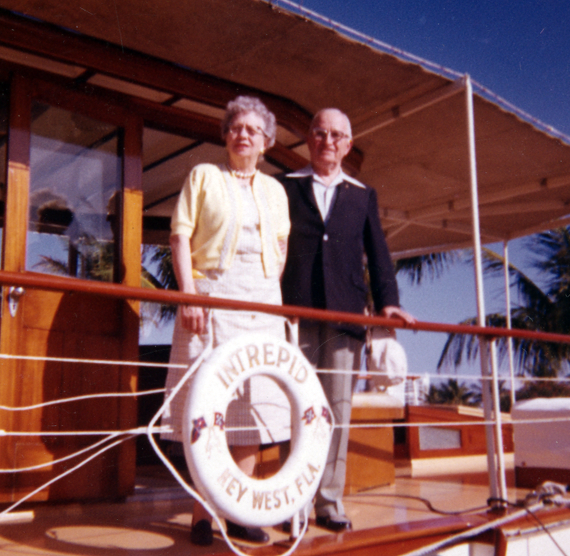 Former President and Mrs. Truman Aboard the Intrepid | Harry S. Truman