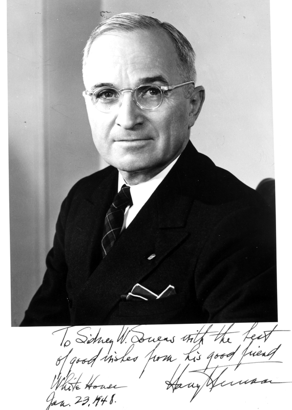 Harry S Truman Signature