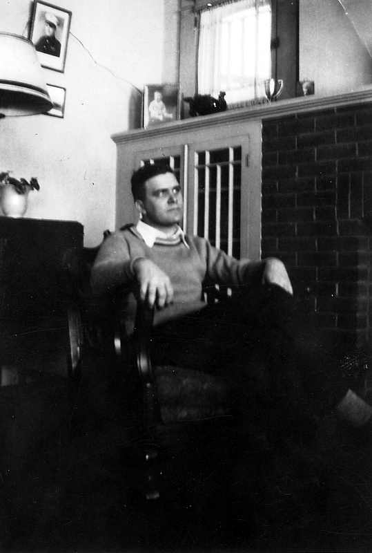 James E. Webb by fireplace | Harry S. Truman