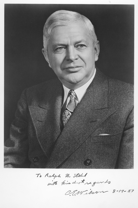 A portrait photo of Charles E. Wilson | Harry S. Truman