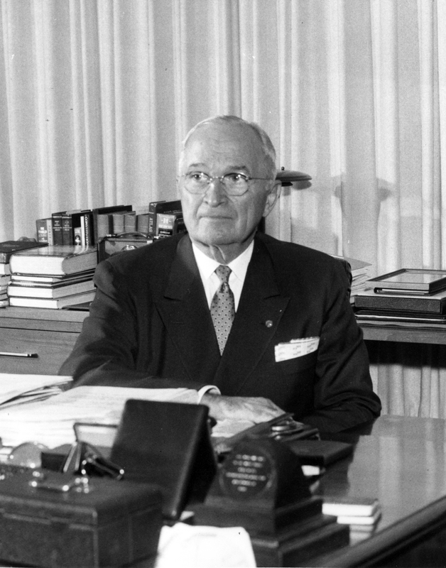 Portrait of Truman at Library | Harry S. Truman