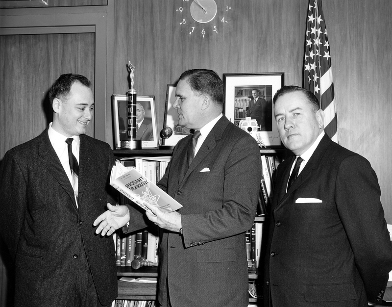 James Webb with visitors from Aero-Geo-Astro | Harry S. Truman