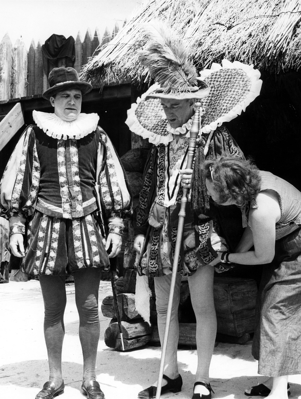 James Webb and Kay Kayser at Lost Colony Pageant on Roanoke Island ...