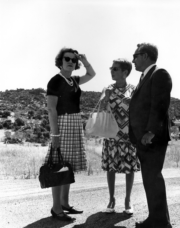 Patsy Webb at Satellite Facility | Harry S. Truman