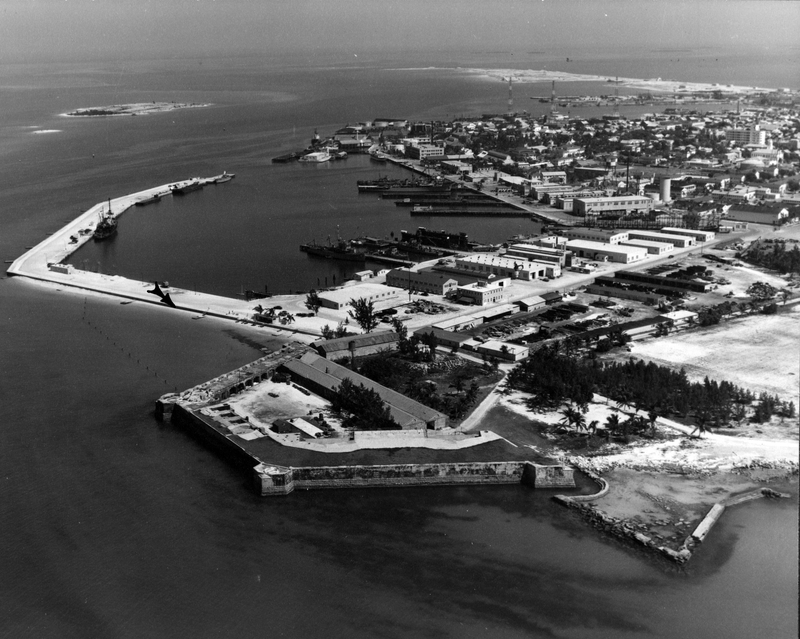 Aerial View of the Naval Station at Key West | Harry S. Truman
