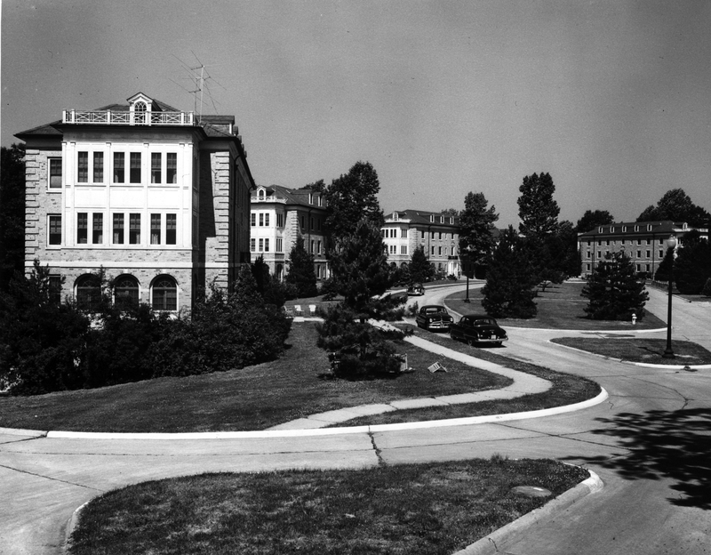Buildings at the U.S. Marine Corps Training Base, Quantico, Virginia ...