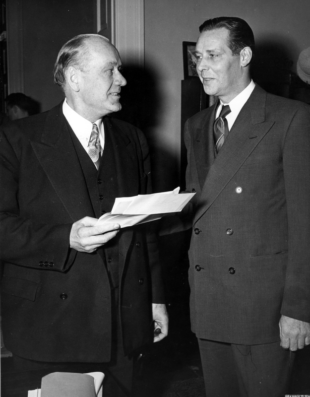 Maurice Tobin with John Lesinski | Harry S. Truman