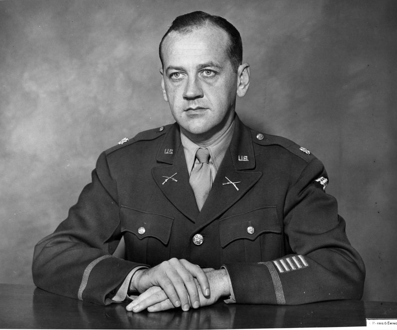 Portrait of John G. Adams in military uniform | Harry S. Truman