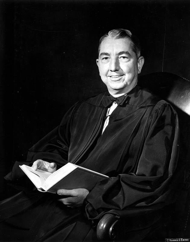 Photo of Associate Justice of U.S. Supreme Court, Tom C. Clark | Harry ...
