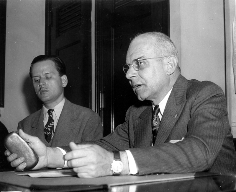 Lt. Gen. James H. Doolittle appearing at a press conference | Harry S ...