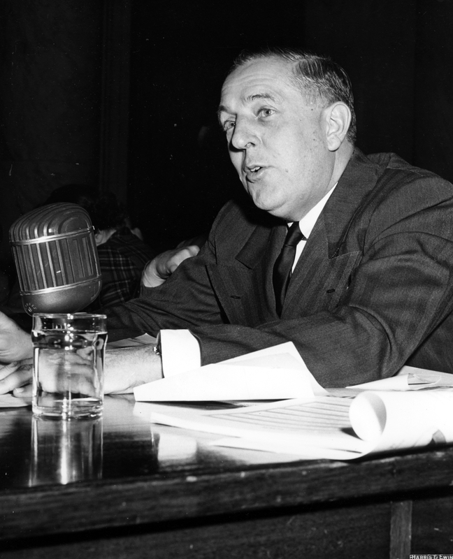 ECA Administrator Paul Hoffman in an appearance before the Senate ...