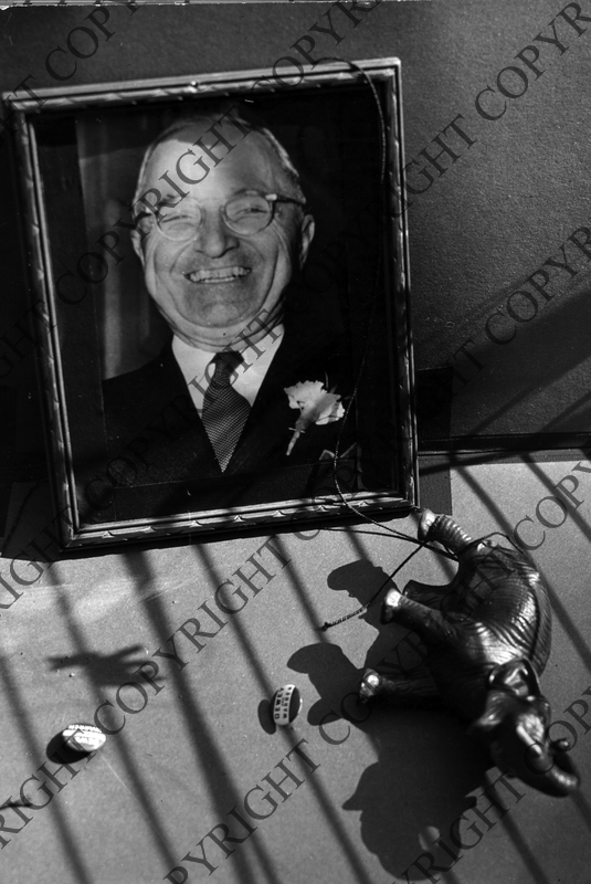 Photo of a photo of a smiling President Truman | Harry S. Truman