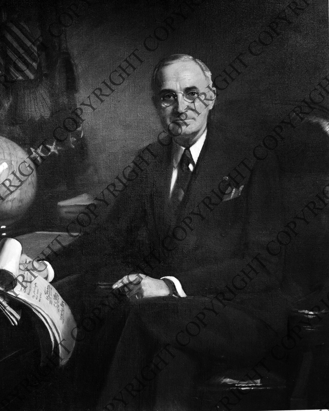 Photograph of Painting of President Harry S. Truman | Harry S. Truman
