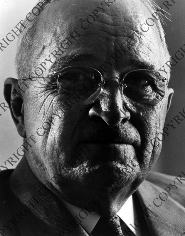 Close-up portrait of President Harry S. Truman | Harry S. Truman