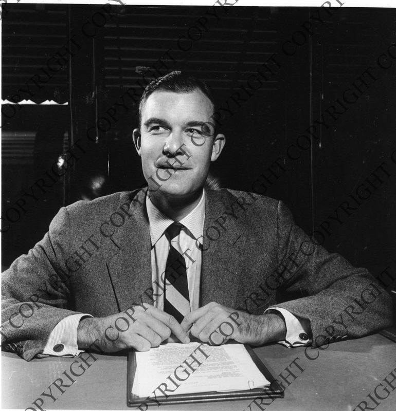 Edwin W. Pauley, Jr. Seated at Table | Harry S. Truman