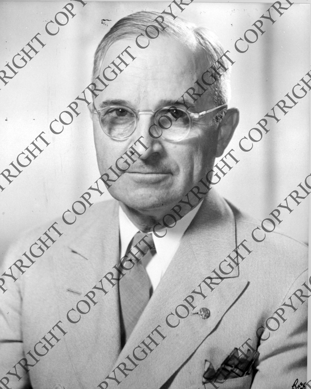 Head and shoulders portrait of President Harry S. Truman | Harry S. Truman