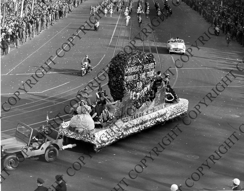 Chicago, Illinois Inaugural Parade Float | Harry S. Truman