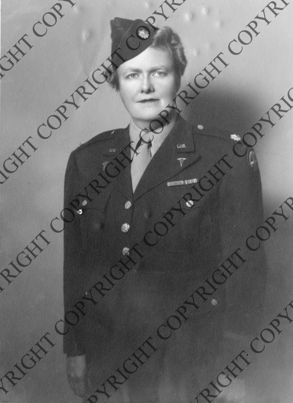 Photograph of an Unidentified Women's Army Corps Officer | Harry S. Truman