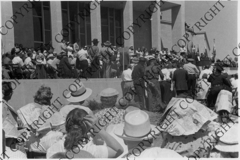 Dedication of the Harry S. Truman Library, Independence, Missouri ...