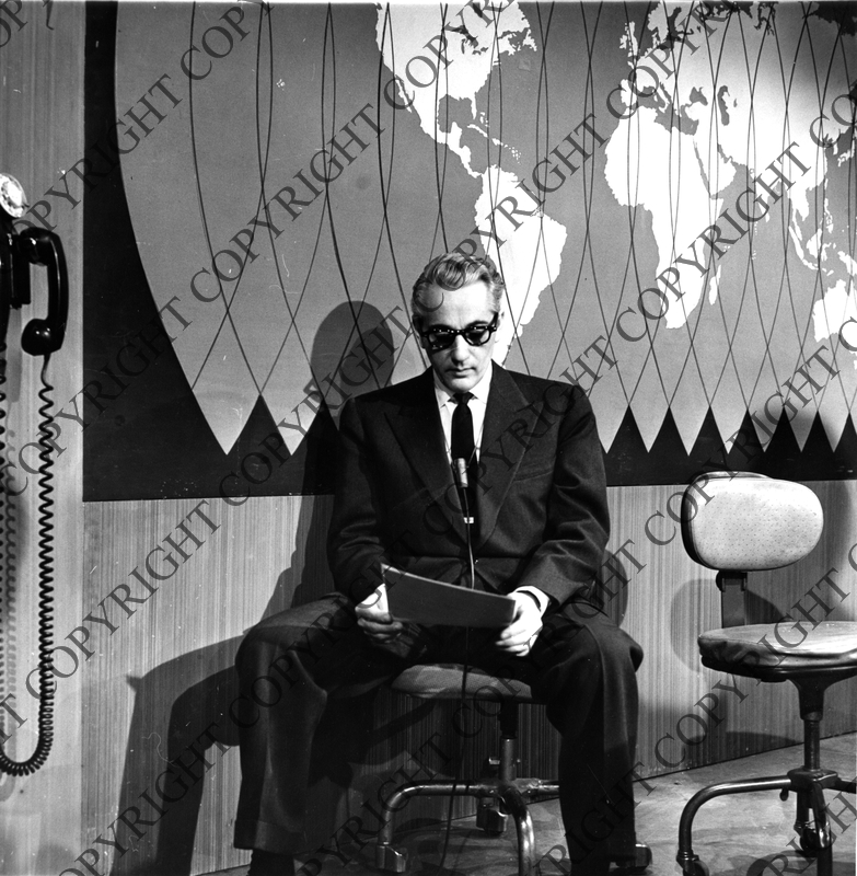 E. Clifton Daniel, Jr., at NBC-TV in New York City | Harry S. Truman