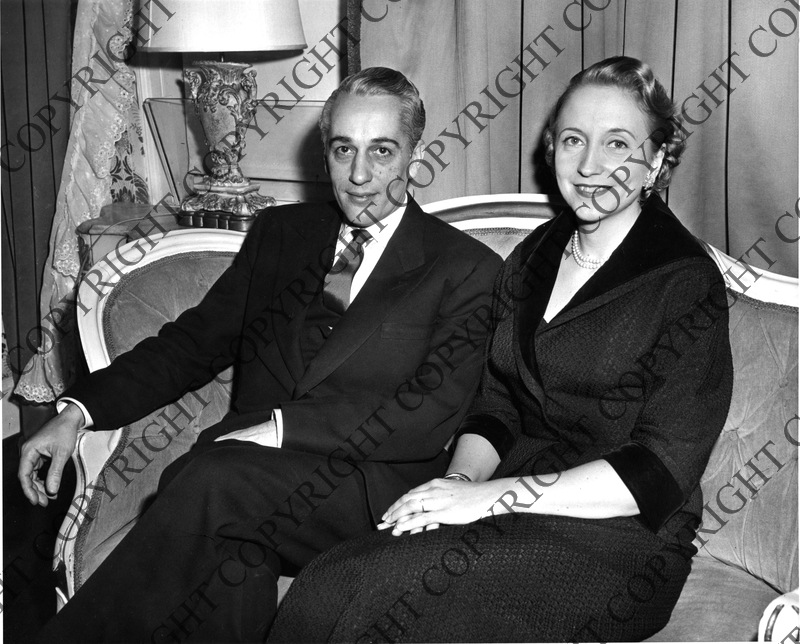 E. Clifton Daniel, Jr., and Margaret Truman at the Carlyle Hotel on the ...