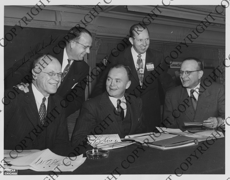 Raymond Foley Sitting at Table with | Harry S. Truman