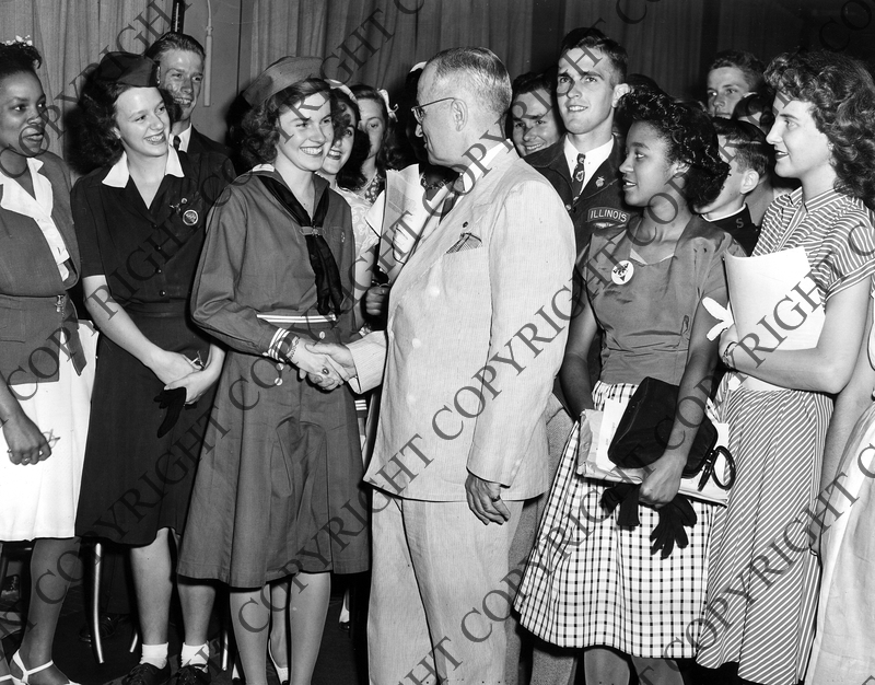President Truman discusses Food Program with youths | Harry S. Truman