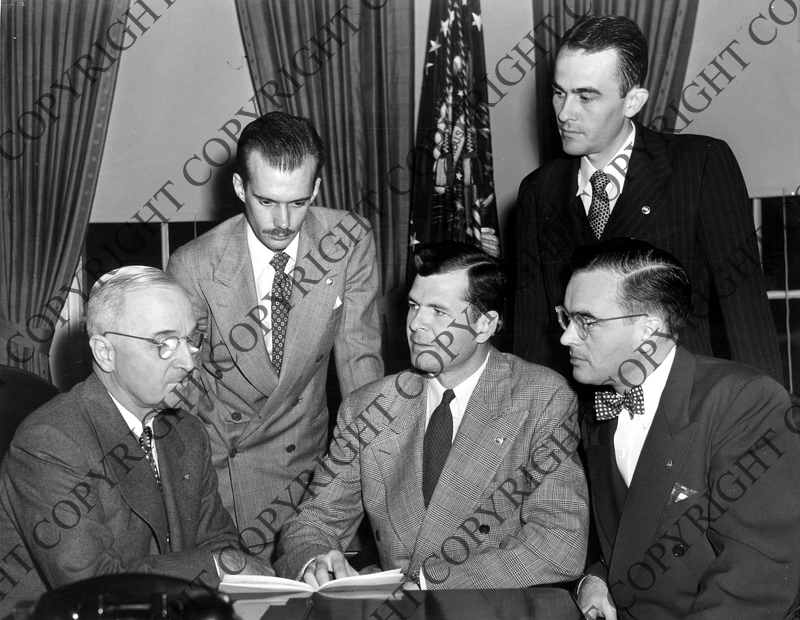 Harry S. Truman in the White House Office | Harry S. Truman