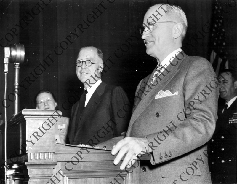 Harry S. Truman giving a speech | Harry S. Truman