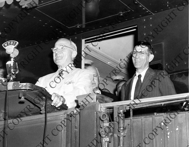 Truman speaking in Terre Haute, Indiana | Harry S. Truman