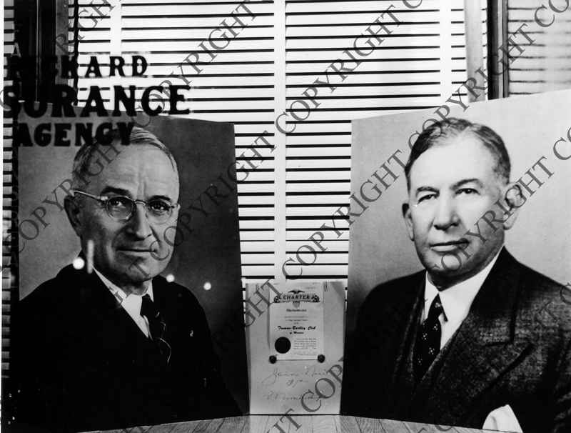 Portraits of President Truman and Alben Barkley | Harry S. Truman