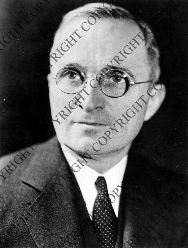 Portrait Of Vice President Elect Truman Harry S Truman